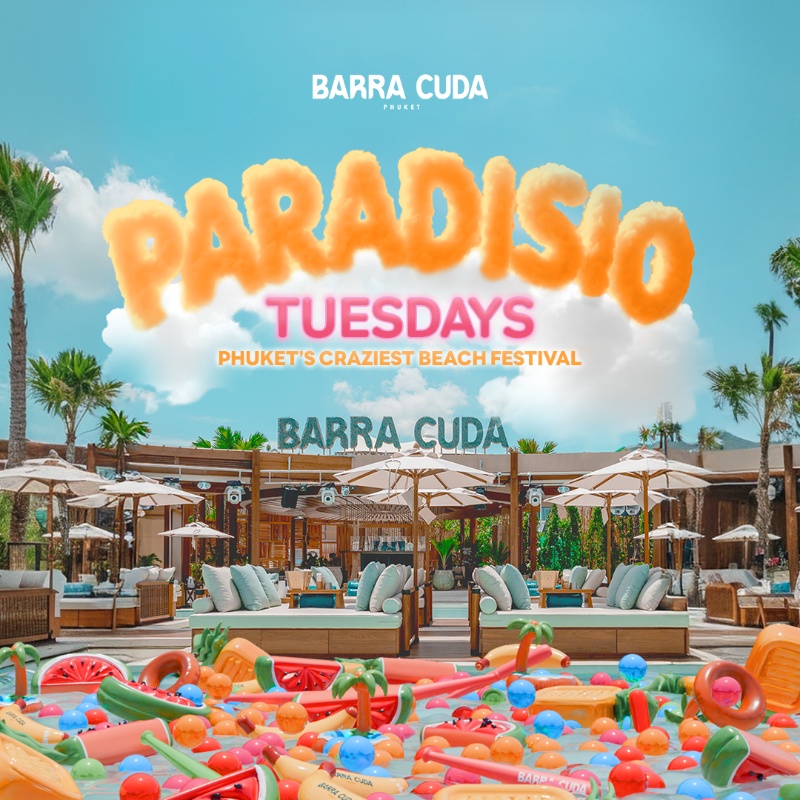 The After Beach Party: Paradisio Tuesdays @ Barra Cuda Beach Club ...